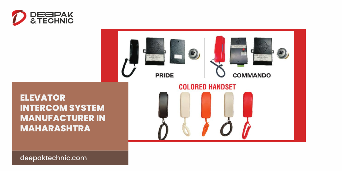 #1 Best Elevator Intercom System Manufacturer in Maharashtra